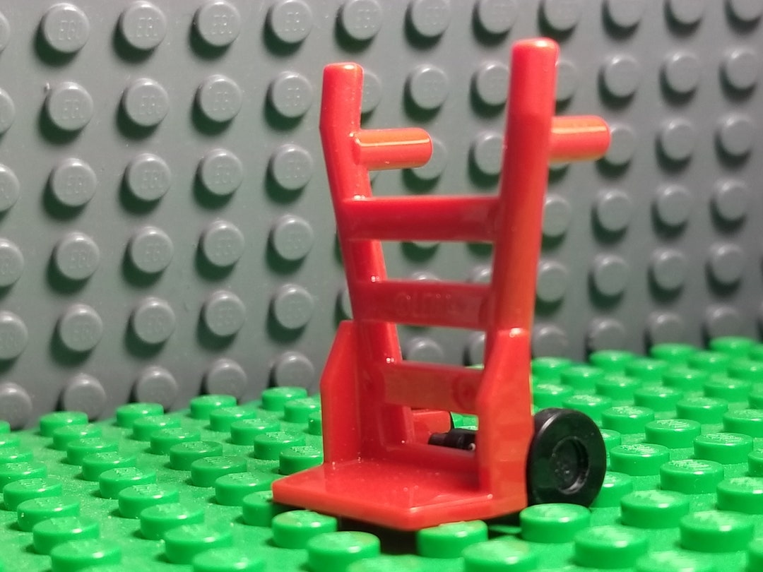 LEGO® Accessory Hand Cart Dolly, Minifigure, Minifig, LEGO® - Etsy