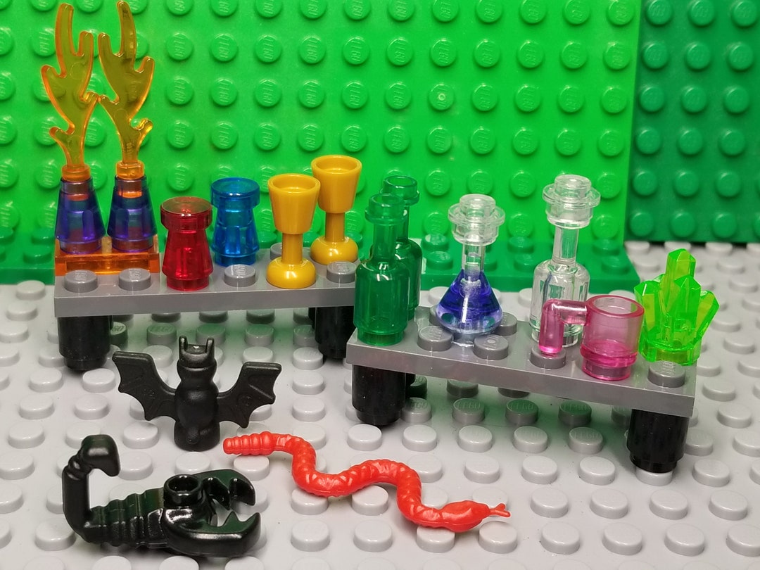 LEGO® Minifigure Accessory Crazy Scientist Wizard Lab Laboratory Pack ...