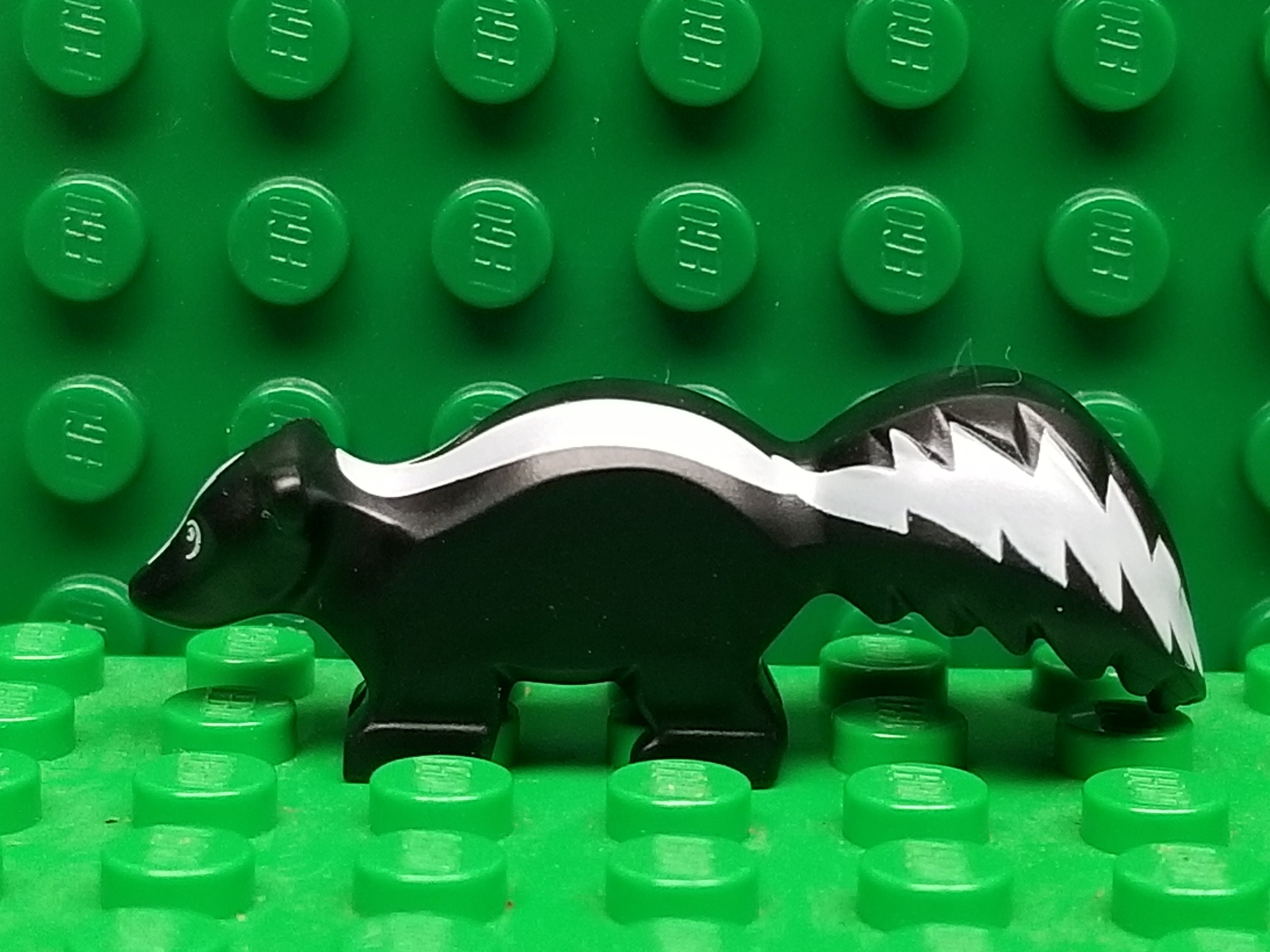 LEGO® Animals Skunk Minifigure Minifig - Etsy UK