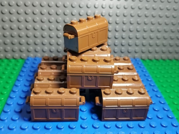 LEGO® Pirate Chest 2PK Diamond Emerald Ruby Gems Jewels - Etsy