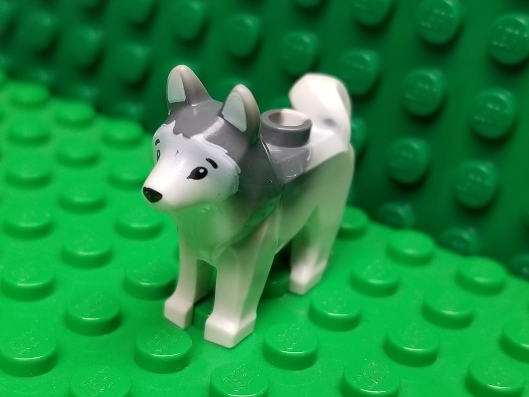 LEGO® Animals Husky Dog, Minifigure, Minifig - Etsy