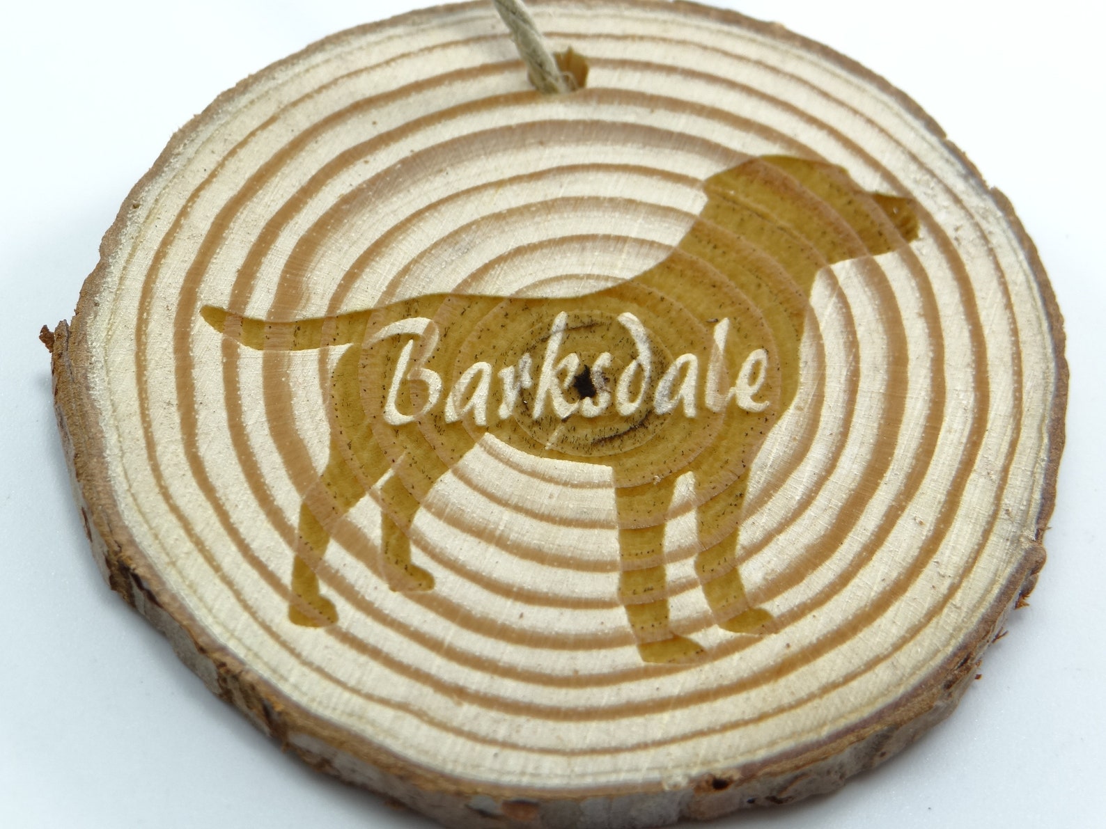 Labrador Retriever Wood Slice Ornament CUSTOM Ornament - Etsy