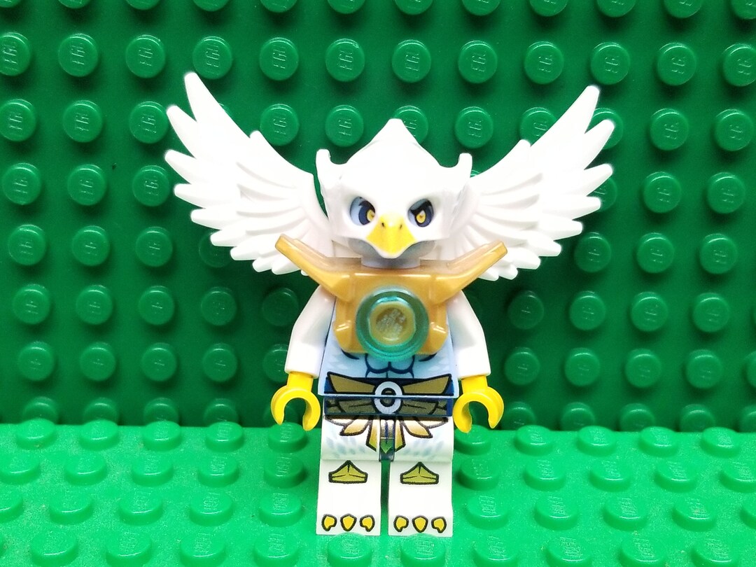 LEGO® Legends of Chima Ewar With Gold Armor and White Wings, Minifigure ...