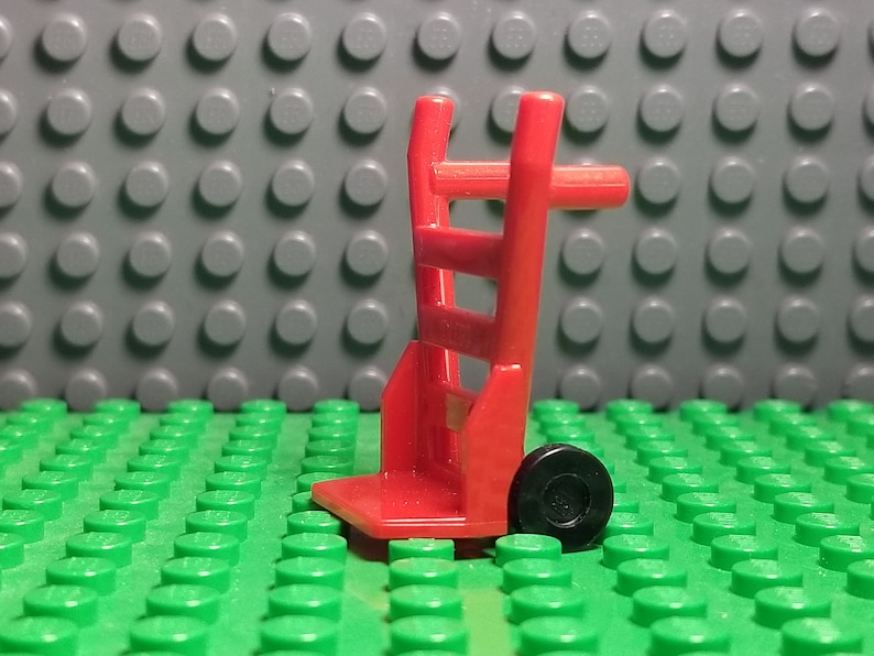 LEGO® Accessory Hand Cart Dolly, Minifigure, Minifig, LEGO® - Etsy