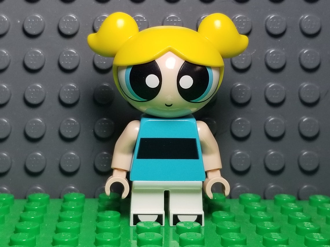 LEGO® Dimensions Powerpuff Girls Bubbles Minifigure | Etsy