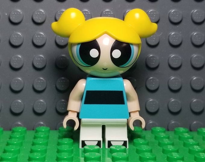 LEGO® Dimensions Powerpuff Girls Bubbles, Minifigure, Minifig, LEGO® - Etsy