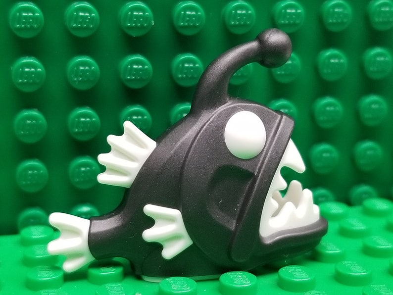LEGO® Sea Animal Creature Anglerfish Rare LEGO® Minifigure - Etsy