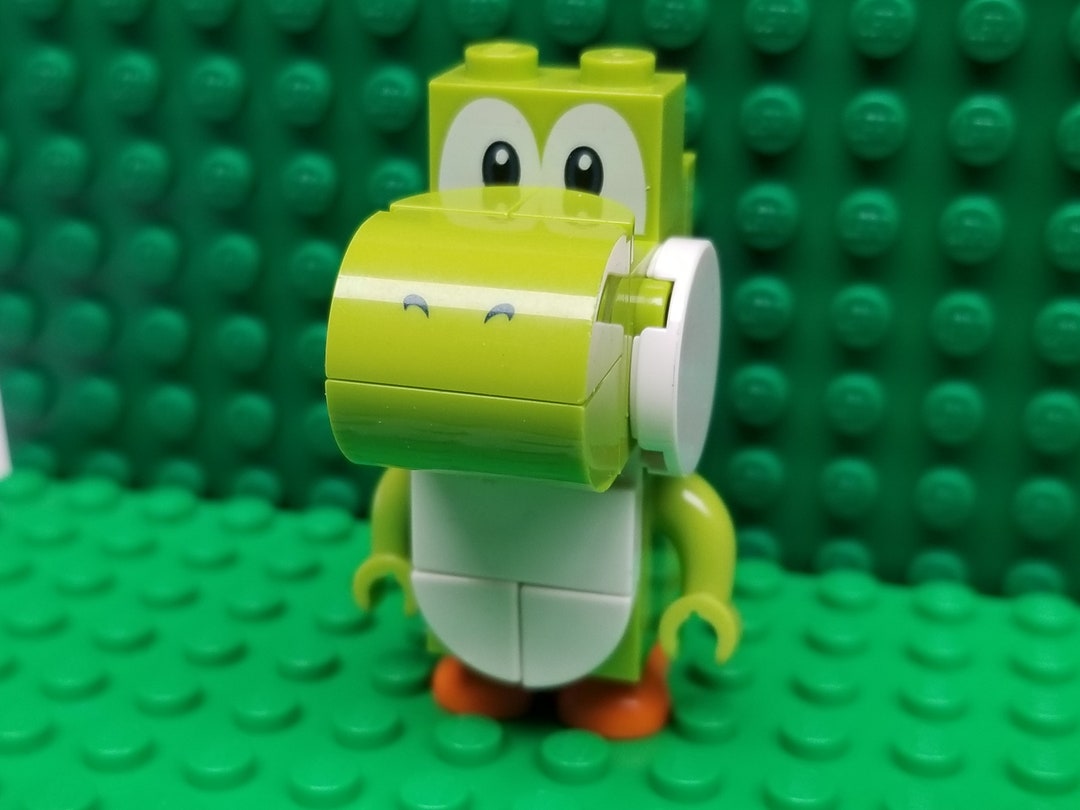 LEGO® Super Mario Yoshi Minifigure, LEGO® Minifig, LEGO® People - Etsy