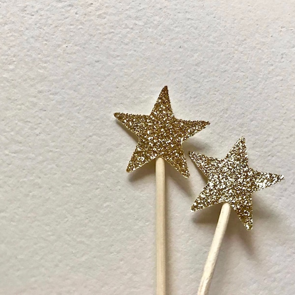 Star Cupcake Topper - Etsy