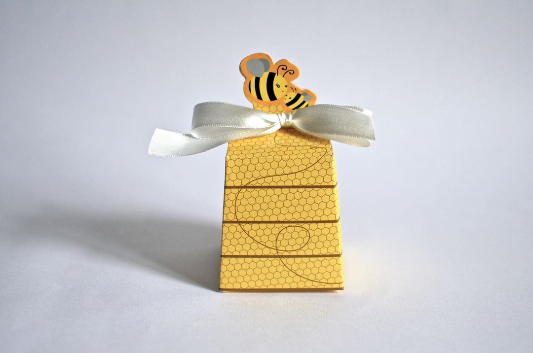 Honeybee Favour Cake Box - Etsy