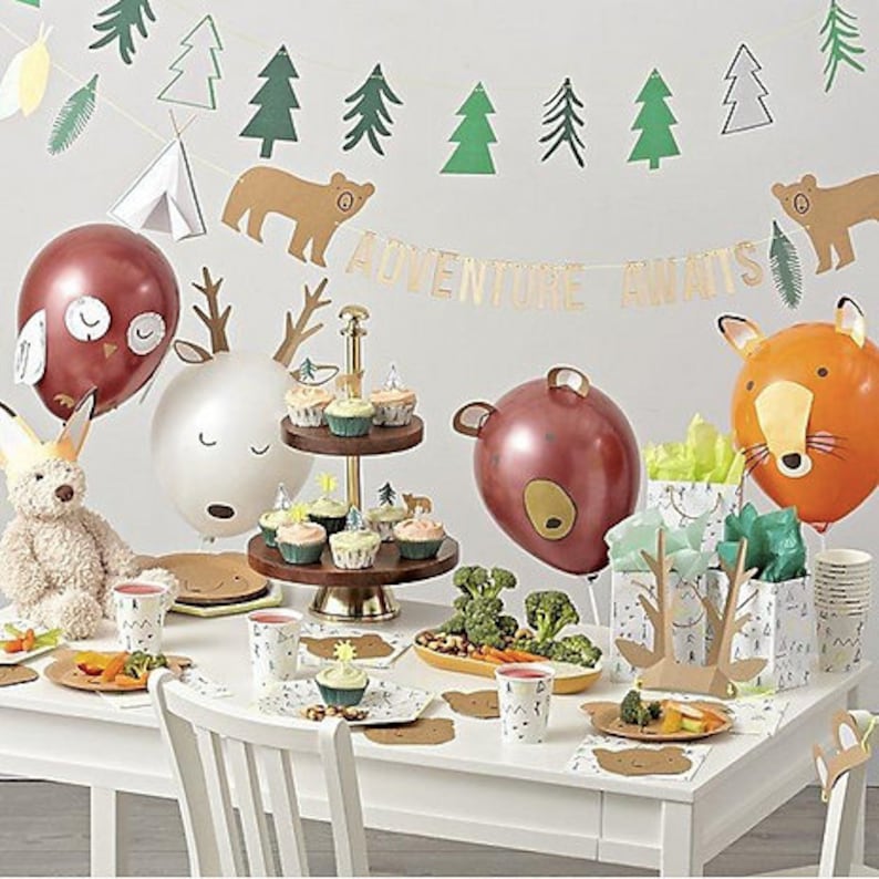 Forest Animals Balloon Kit - Etsy