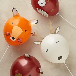 Forest Animals Balloon Kit - Etsy
