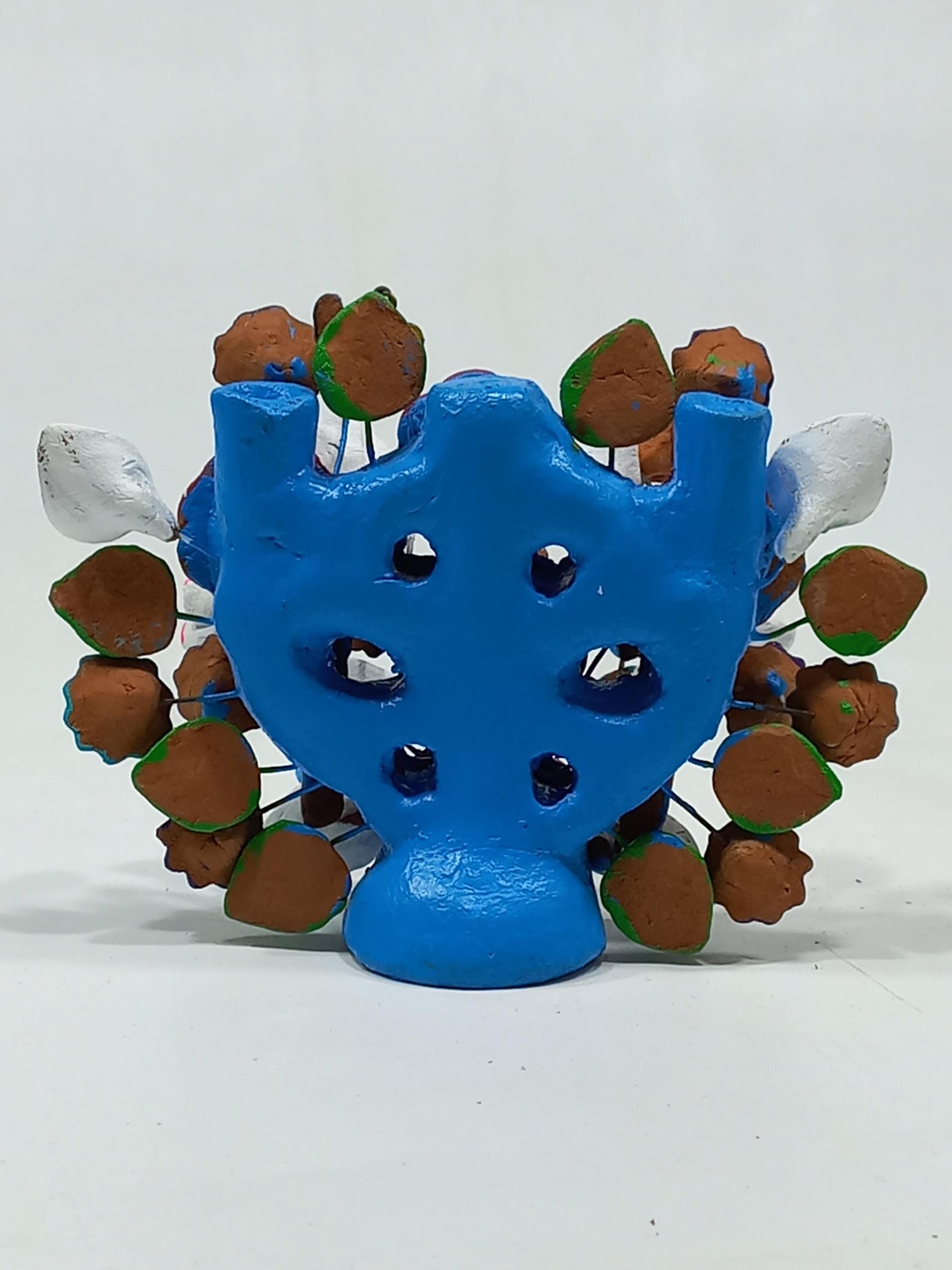 CLAY TREE of LIFE, 100% Handmade, Colorful Mexican Folk Art - Etsy