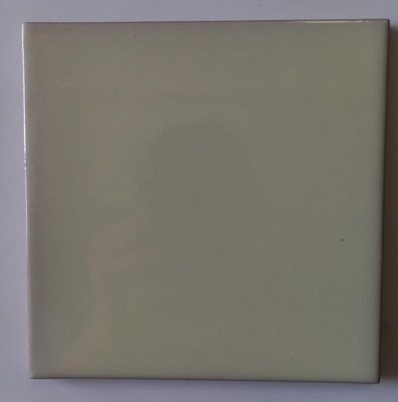 20 MIXED SOLID COLORS 6" Assorted Colors Mexican Ceramic Tile Handmade ...
