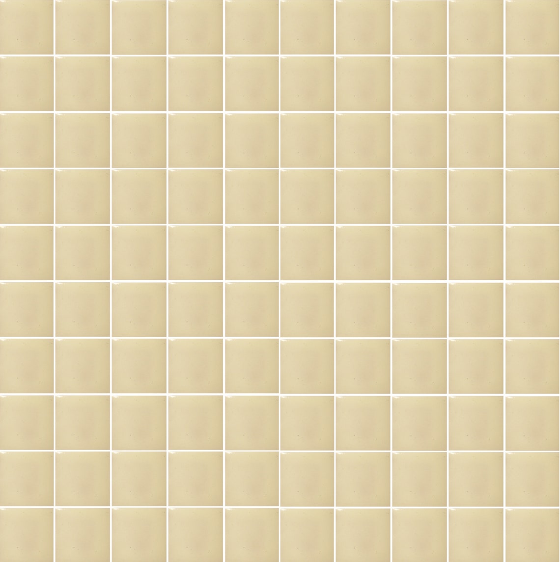 100 OFF WHITE TILES - 2" Mexican Ceramic Tile, Handmade Talavera ...