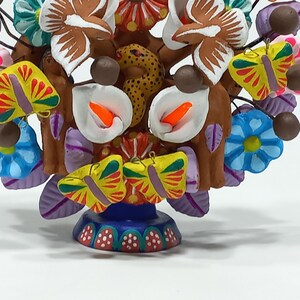 CLAY TREE of LIFE, 100% Handmade, Colorful Mexican Folk Art - Etsy