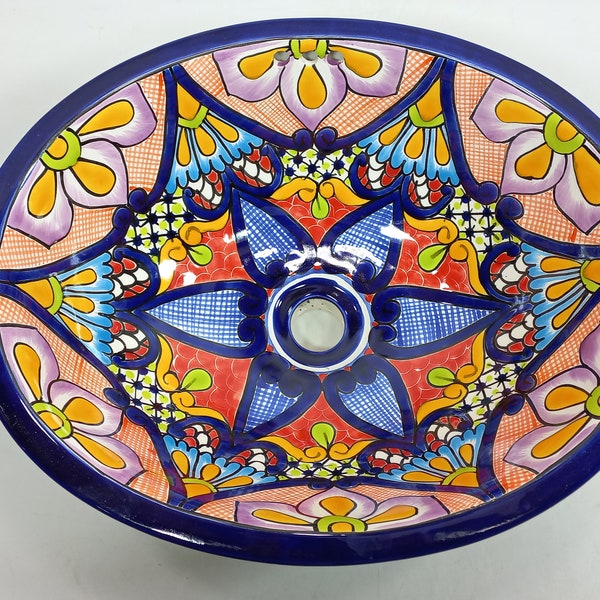 Mexican Talavera Bathroom Sinks - Etsy
