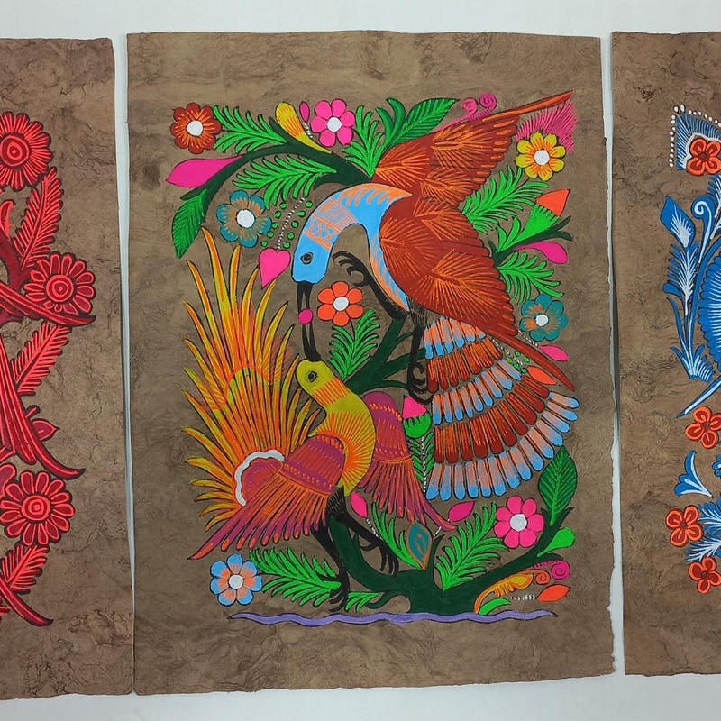 Amate Bark Painting - Etsy