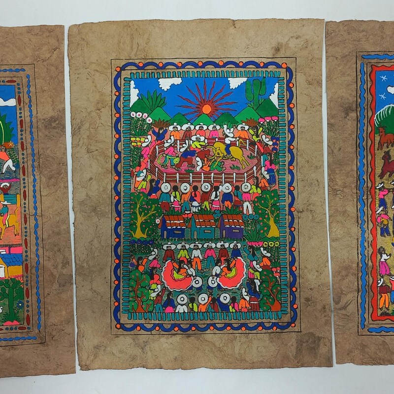 Amate Bark Painting - Etsy