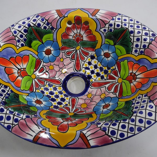 Mexican Talavera Bathroom Sinks - Etsy