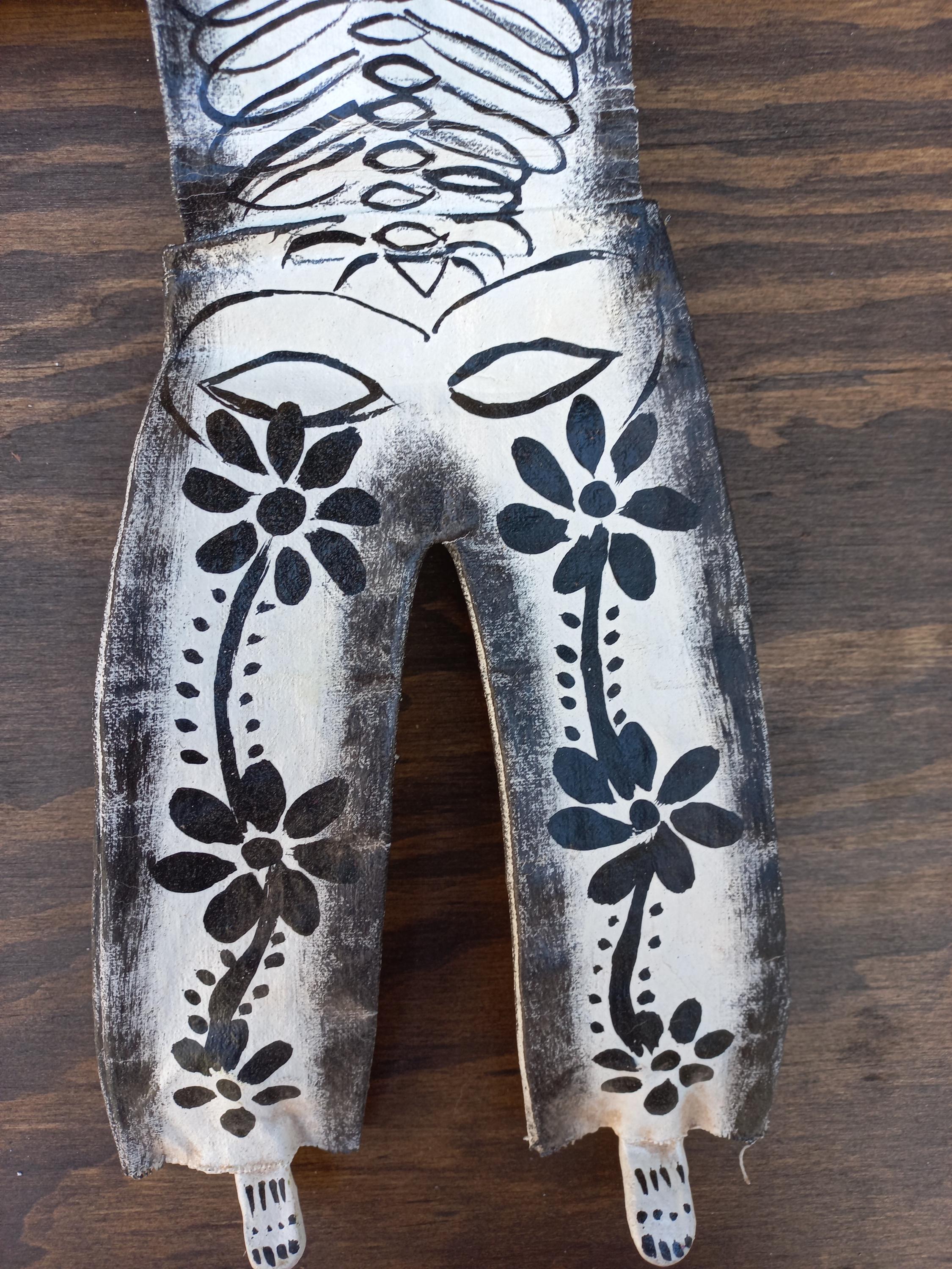 Coconut Shell MASK With CANVAS BODY, Christmas Ornament, Wall ...