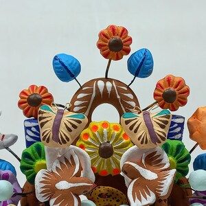 CLAY TREE of LIFE, 100% Handmade, Colorful Mexican Folk Art - Etsy