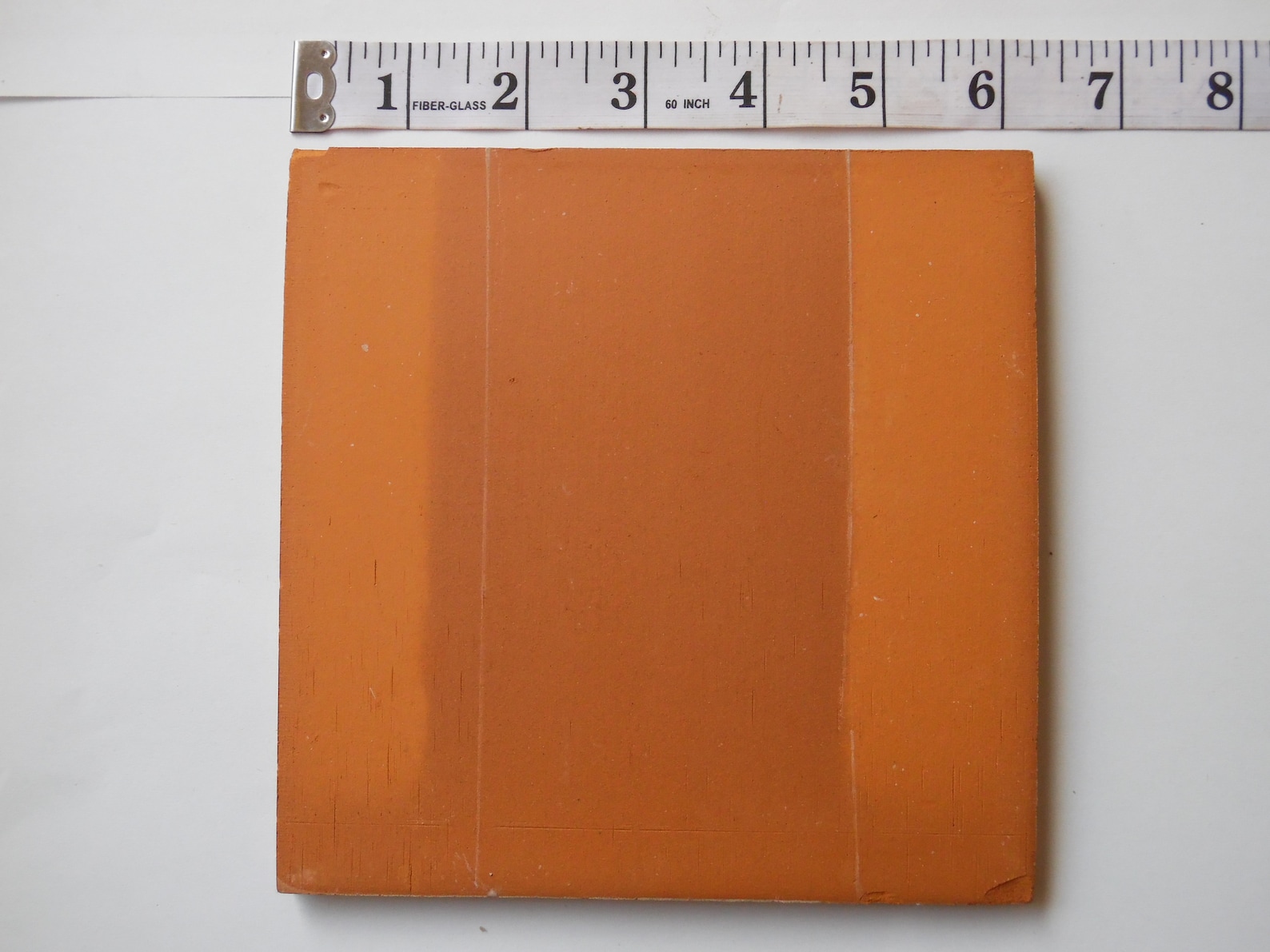 20 CERAMIC TILES 6" Terracotta Orange Mexican Tile, Handmade Talavera ...