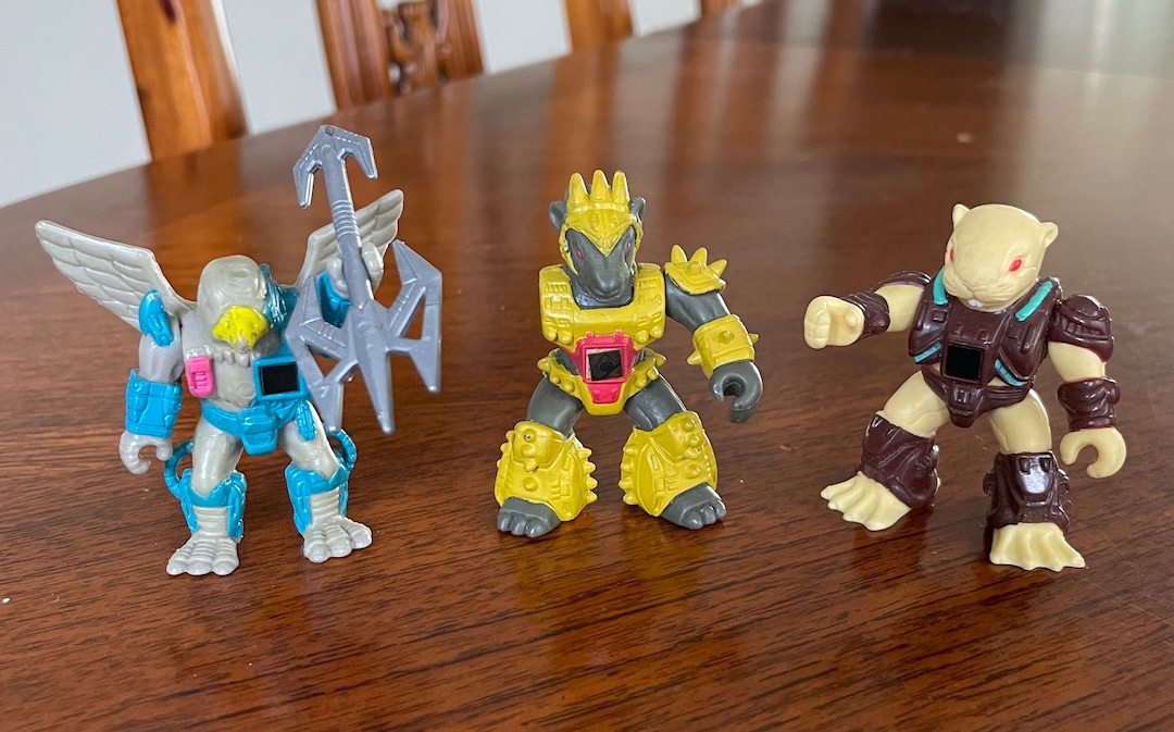 Battle Beasts Hasbro Vintage Action Figures Lot of Three 1987 - Etsy