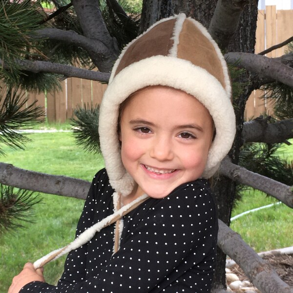 Shearling Hat - Etsy