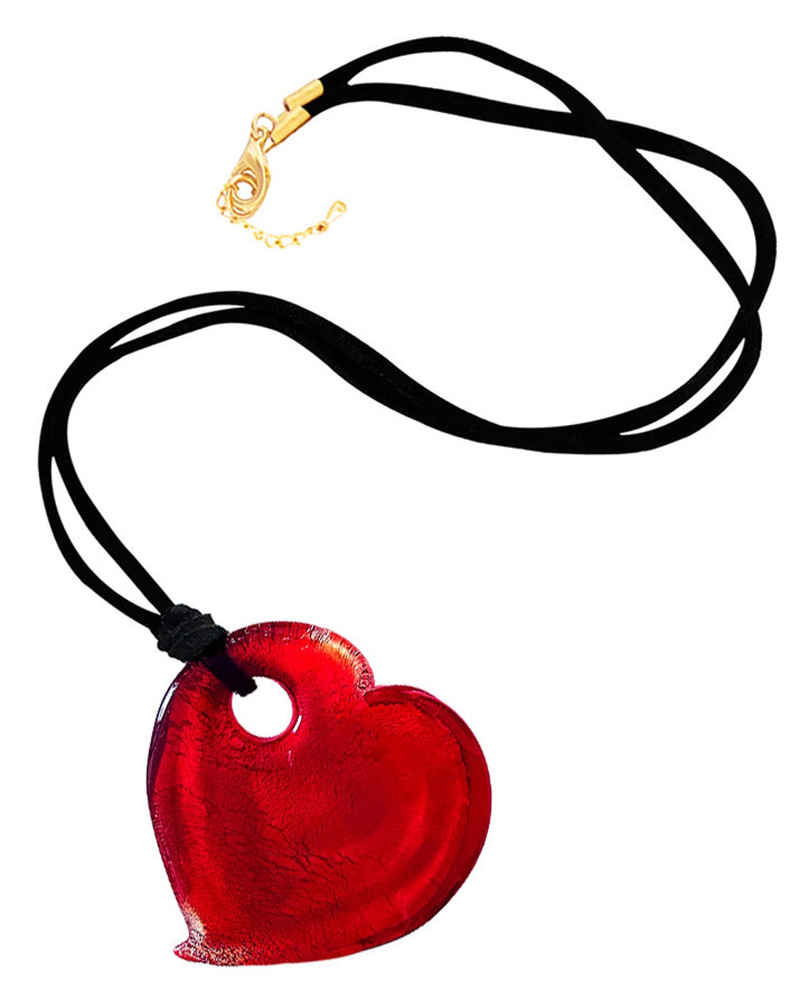 Murano Glass Heart by Mystery of Venice Red Passion Heart, Murano Glass ...