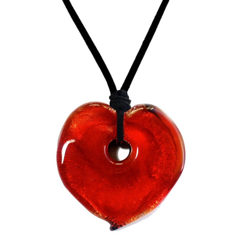 Murano Glass Heart by Mystery of Venice Red Passion Heart, Murano Glass ...