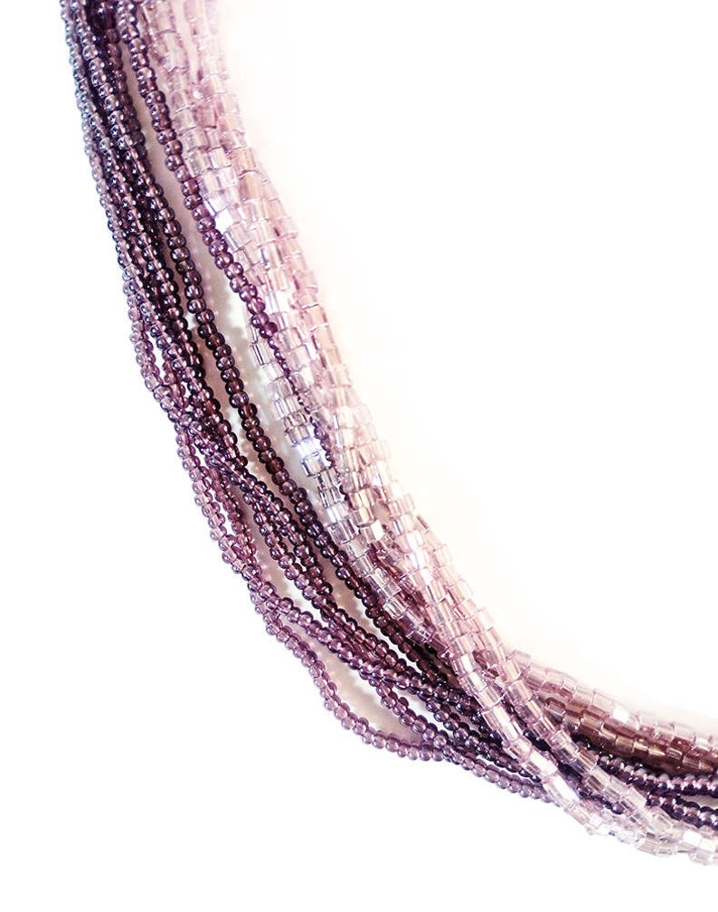 Murano Glass Bead Necklace by Mystery of Venice venetian Perline Deluxe ...