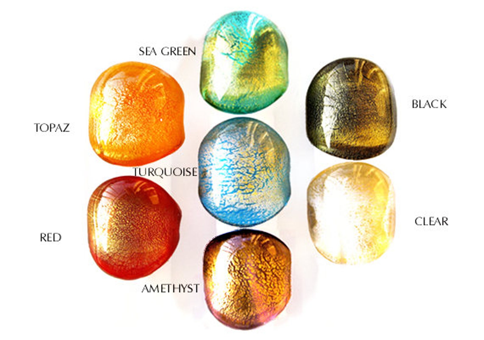 Murano Glass Ring ’jewel’ by Mystery of Venice, Murano Glass Jewelry ...