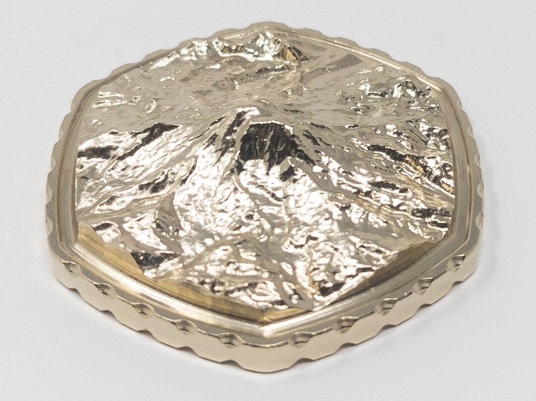 Mount Rainier 3D High Relief Topo Coin - Etsy