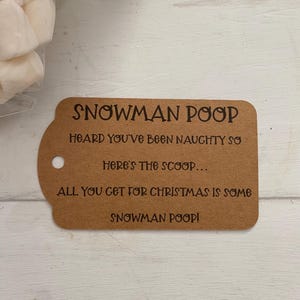 Christmas Party Favors, Snowman Poop, Student Christmas Gift, Classroom ...