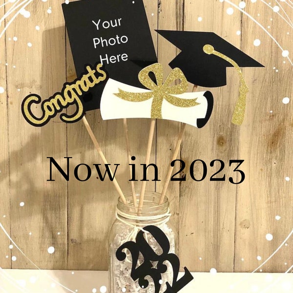 Graduation Centerpiece Sticks - Etsy