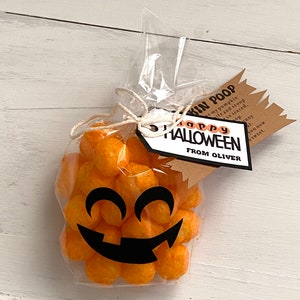 Halloween Party Favors for Kids, Halloween Favors, Halloween Favor Tags ...