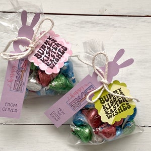 Personalized Easter Gift Tags for Kids, Easter Treat Bags, Easter ...