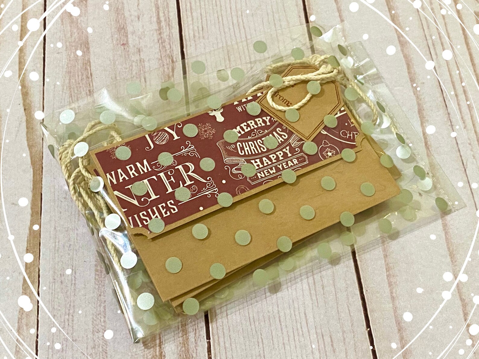 Christmas Gift Card Holder Christmas Money Card Holiday Gift - Etsy