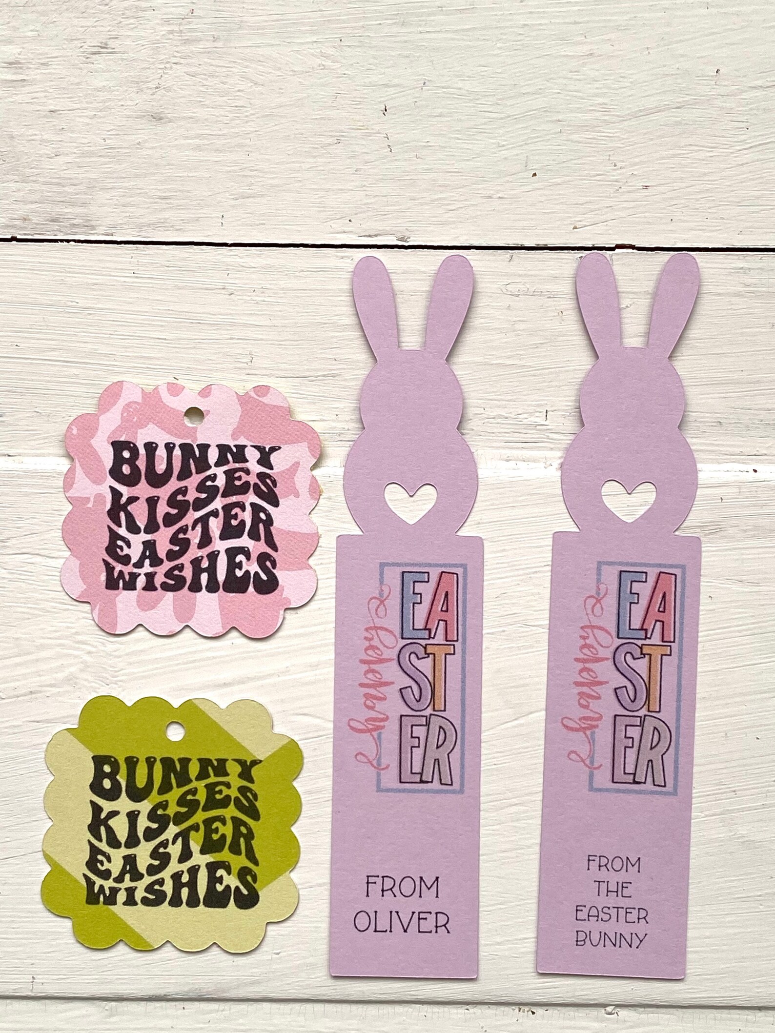 Personalized Easter Gift Tags for Kids Easter Treat Bags - Etsy