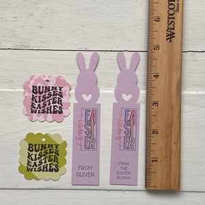 Personalized Easter Gift Tags for Kids, Easter Treat Bags, Easter ...