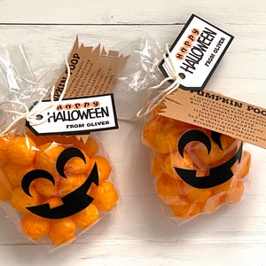 Halloween Party Favors for Kids, Halloween Favors, Halloween Favor Tags ...