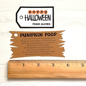 Halloween Party Favors for Kids, Halloween Favors, Halloween Favor Tags ...