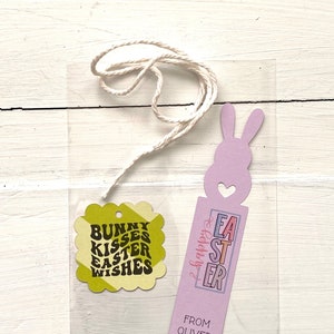 Personalized Easter Gift Tags for Kids, Easter Treat Bags, Easter ...