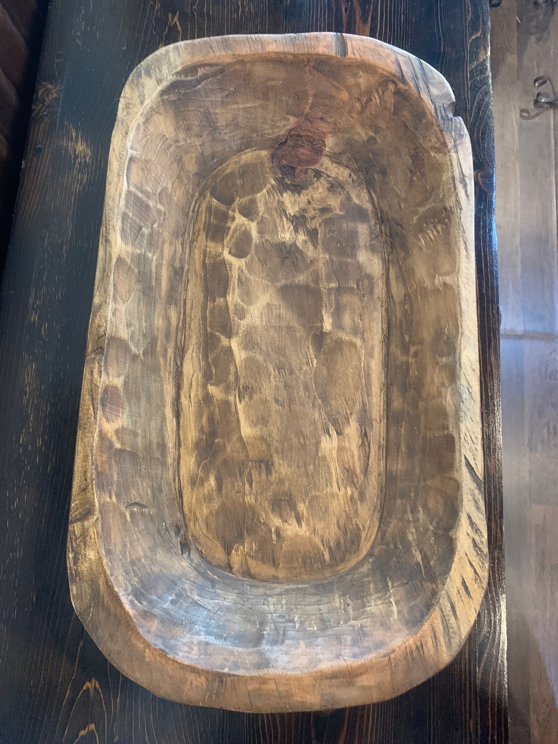 Thick Large Bowl Stained | Etsy