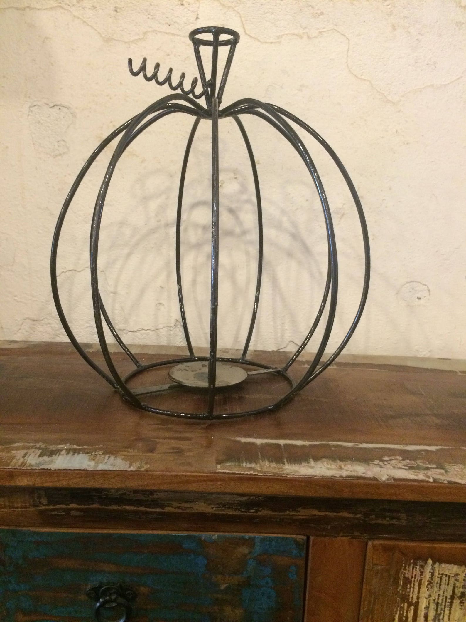 Metal Pumpkin Large - Etsy