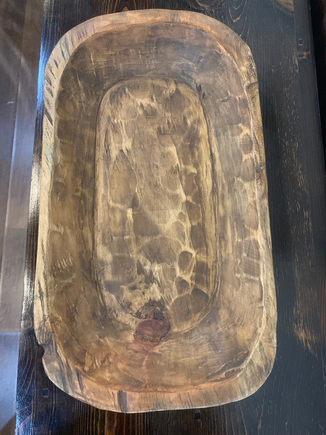 Thick Large Bowl Stained | Etsy