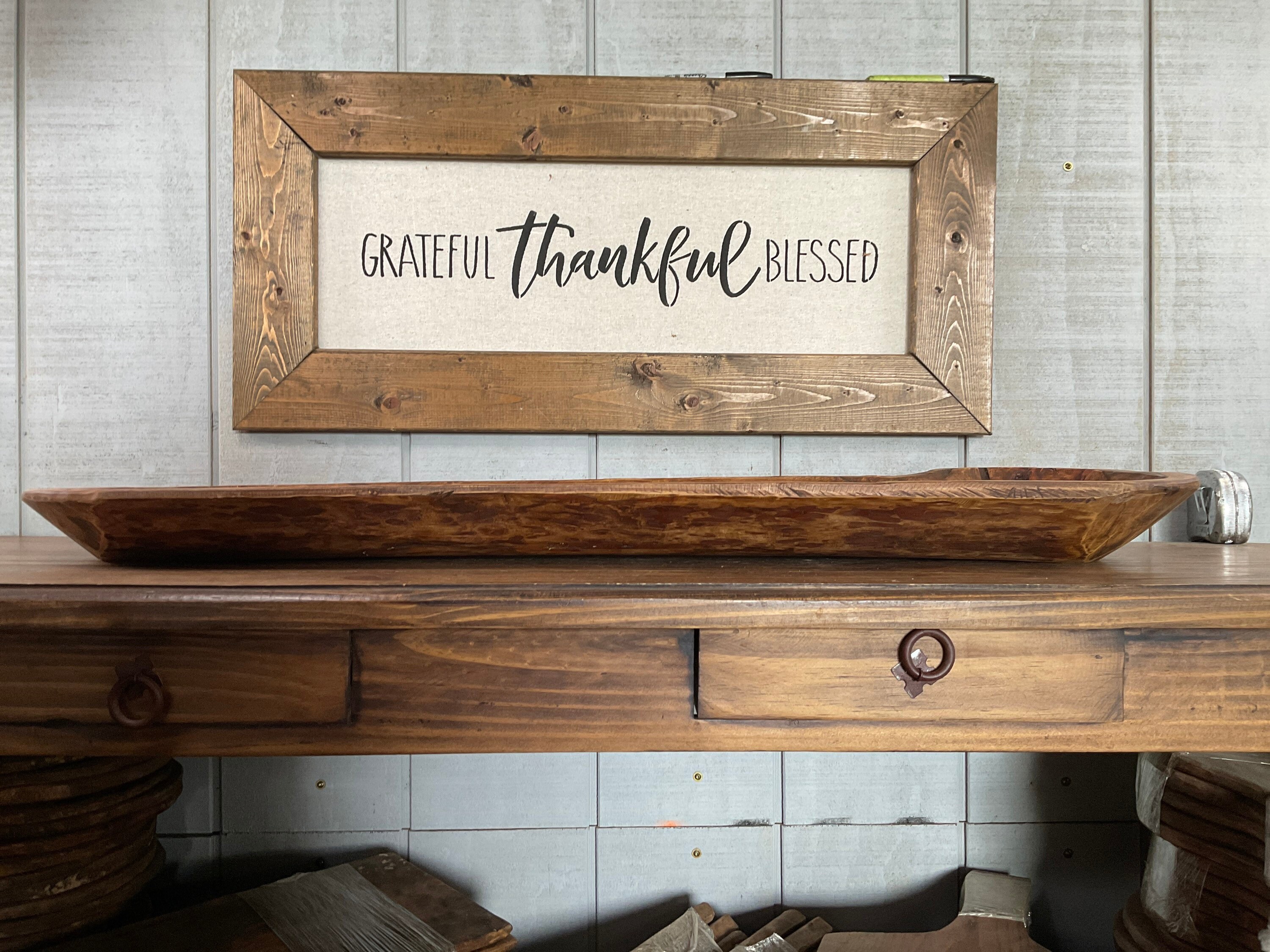 XL Trough Stained - Etsy