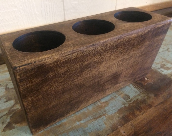 6 Hole Solid Wood Sugar Mold, Mexico, Pilloncillo, Rustic, Weddings ...