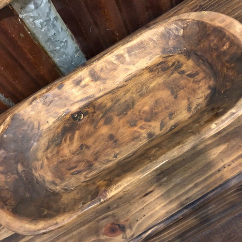 Thick Large Bowl Stained - Etsy